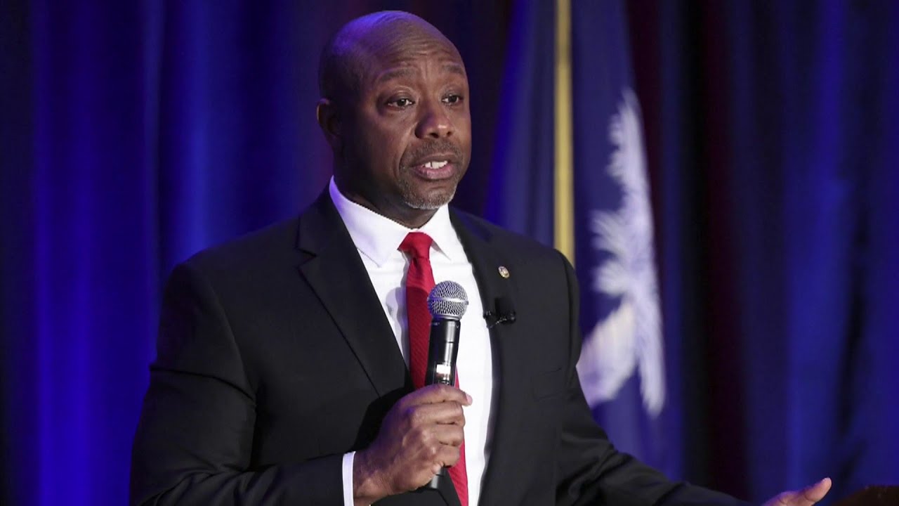 GOP Sen. Tim Scott announces 2024 presidential bid - YouTube