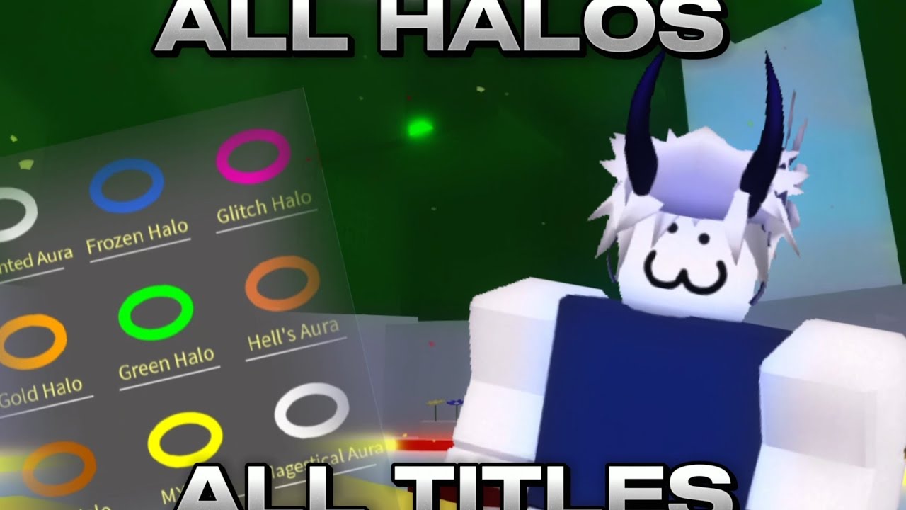 ALL HALOS and TITLES in TOWER MX - YouTube