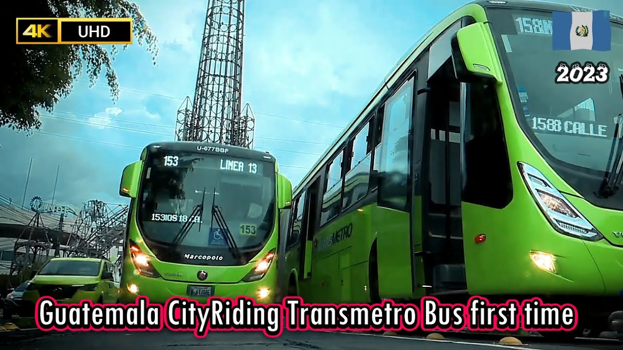 Guatemala City Bus Ride - YouTube