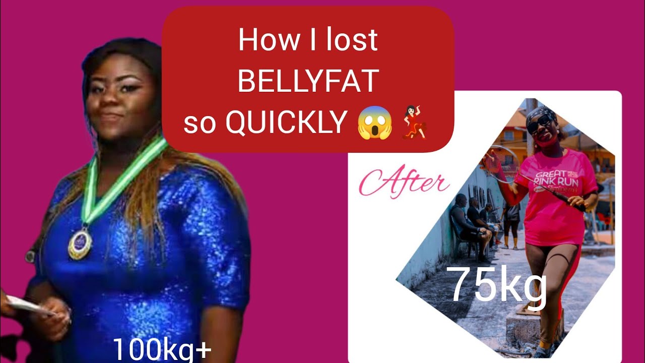 HOW I LOST 25KG+ without hitting the gym/weightloss tips for black girl ...