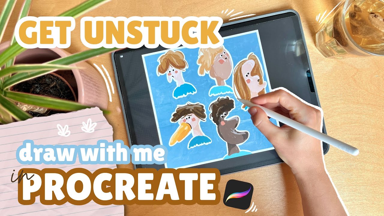 Don't Know What to Draw? Follow Along - Simple Method to Start Drawing ...