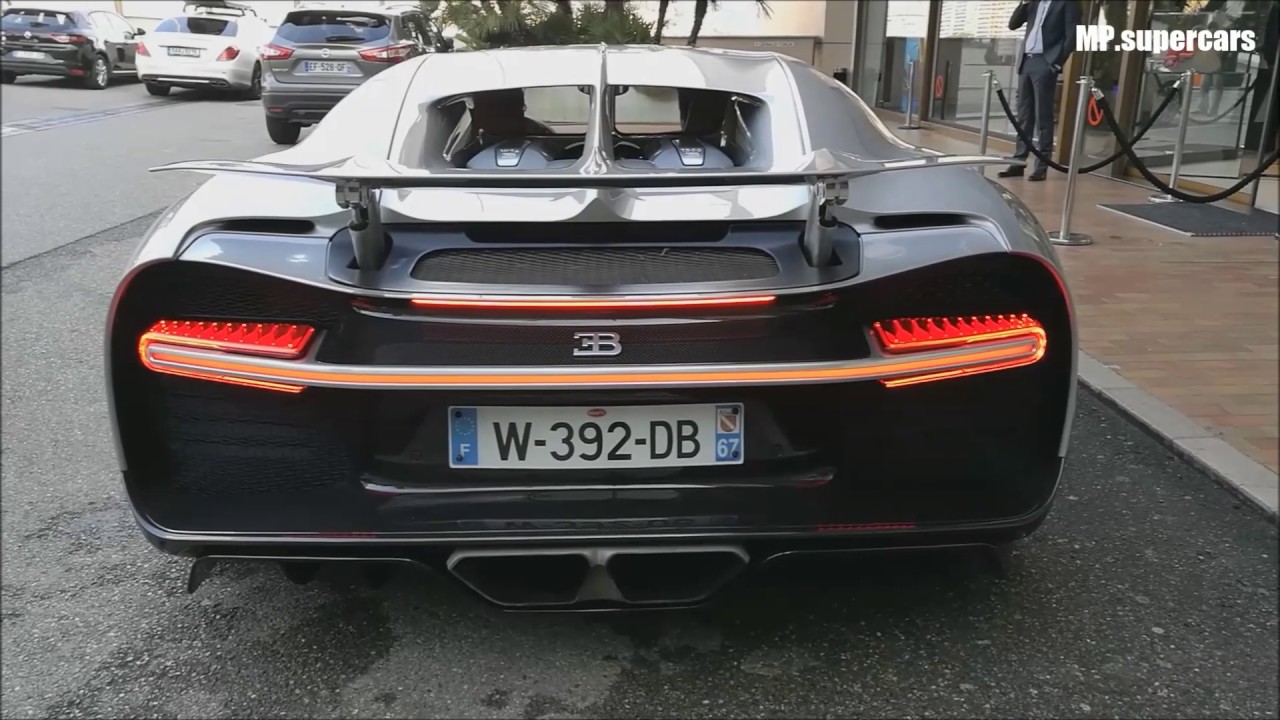 The first Bugatti Chiron in street of monaco !! - YouTube