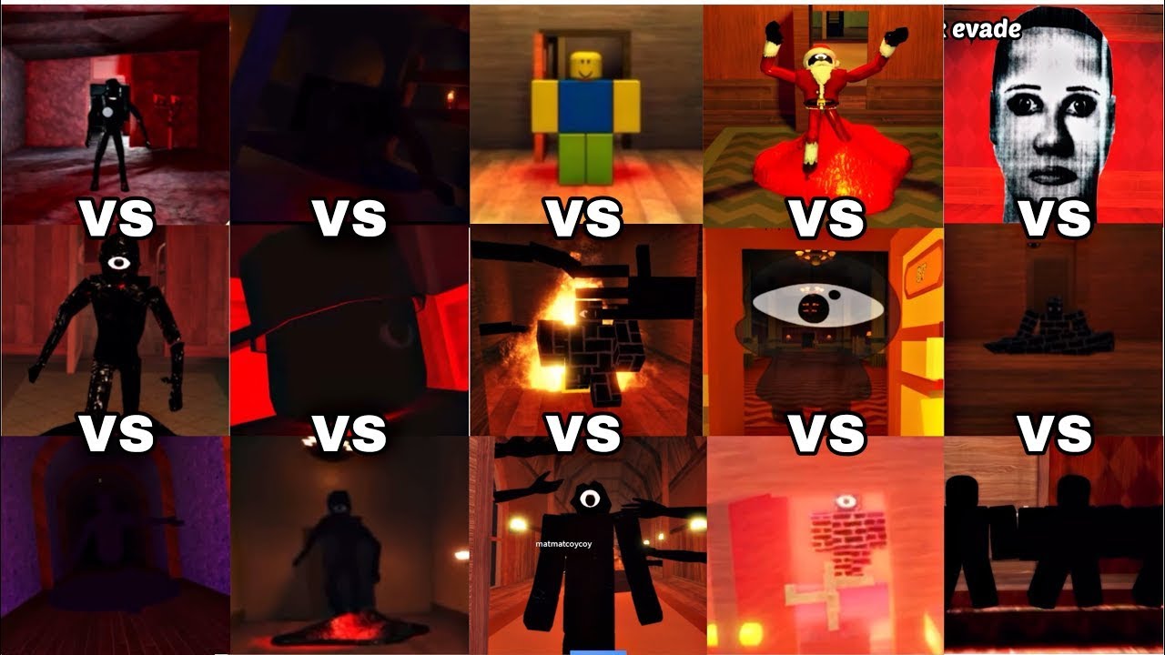 [ROBLOX]Doors Seek Chase VS 23 Other Fanmade Doors (High Graphics) # ...