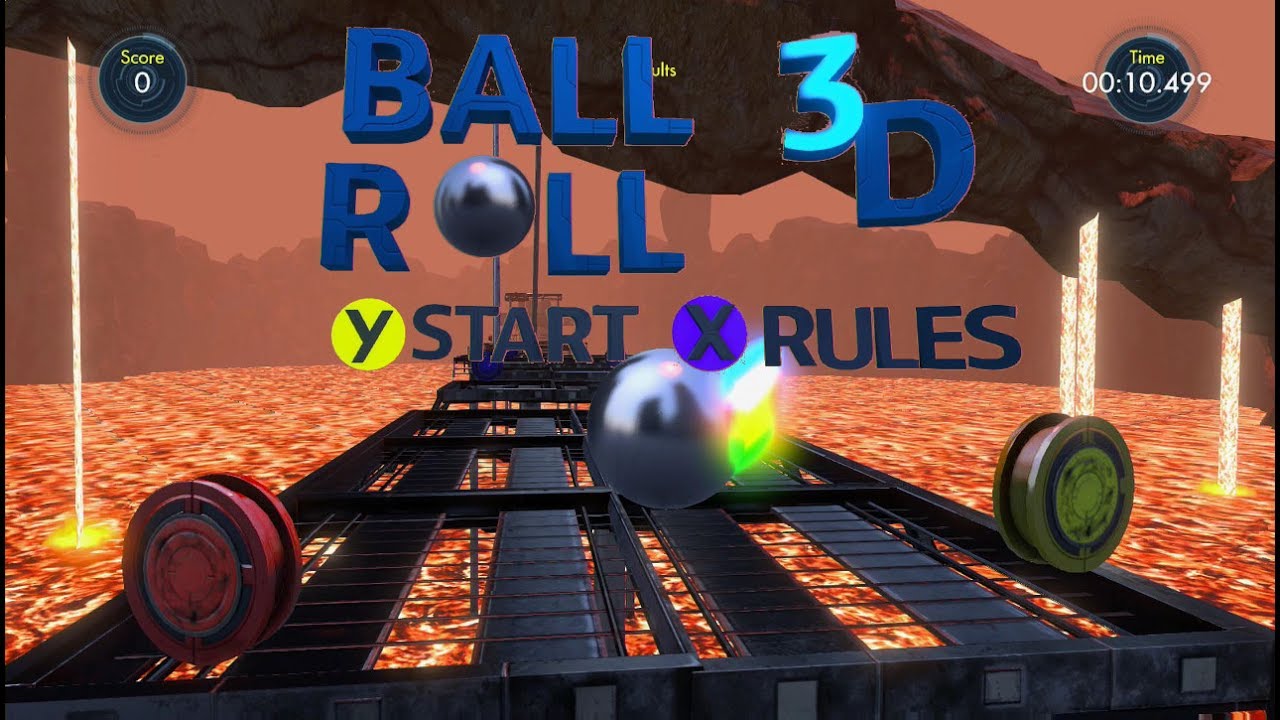 Trials Fusion Ball Roll 3D Custom 3rd Person Skill Game Platnum Run ...