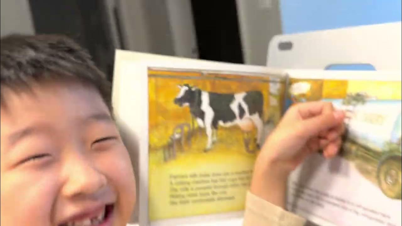 Read aloud 🤍 Milk From cow to carton / let’s read and find out - YouTube