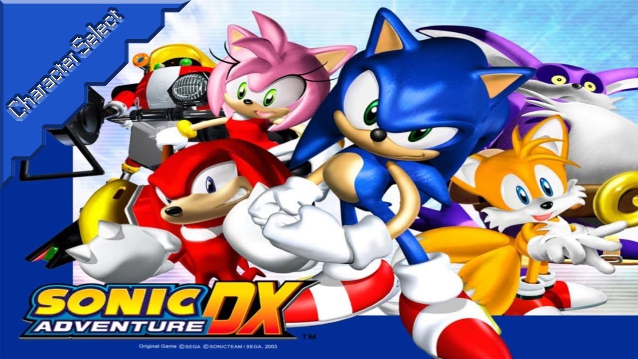 Sonic Adventure Character Select - YouTube