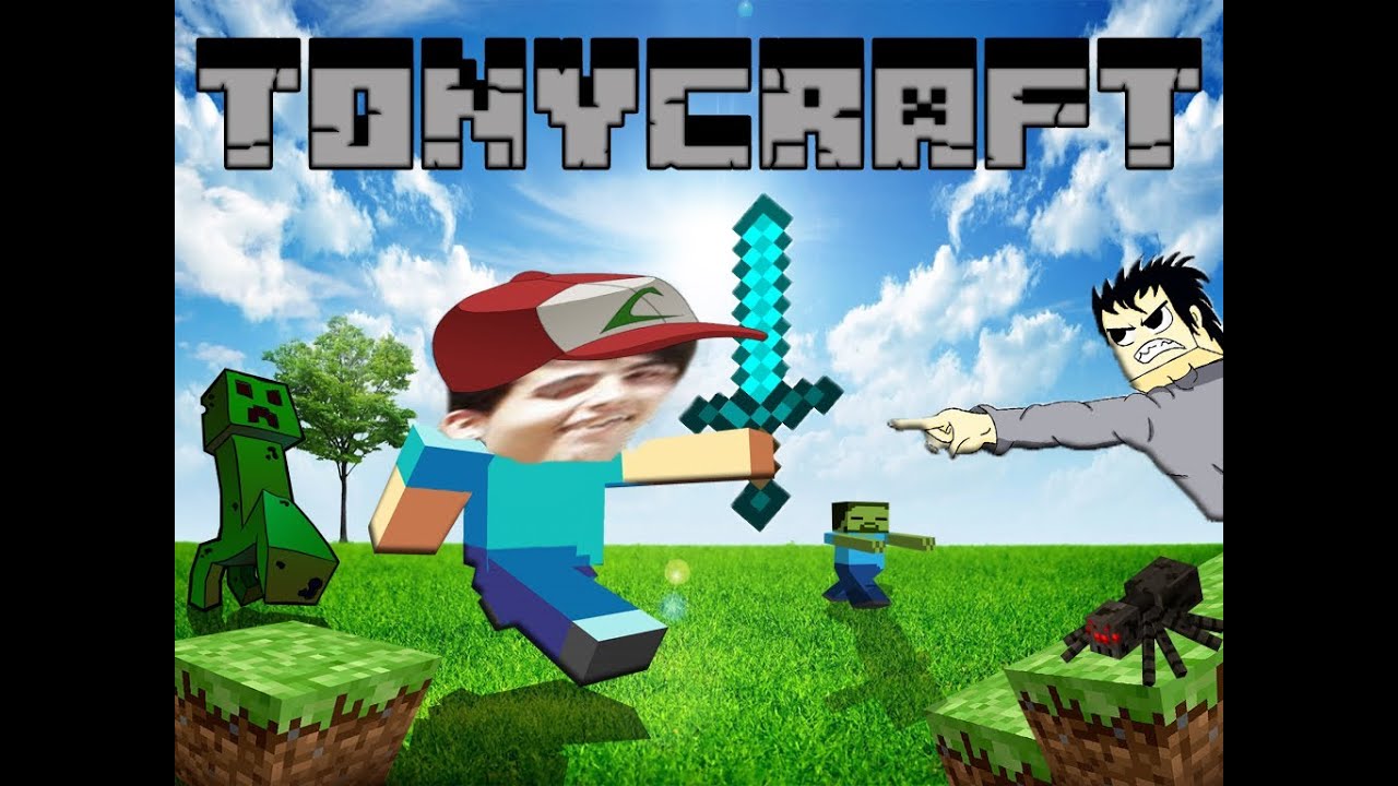 Minecraft ServerxD ¡¡¡¡¡¡Matando al zombie grande con Tony Box ...
