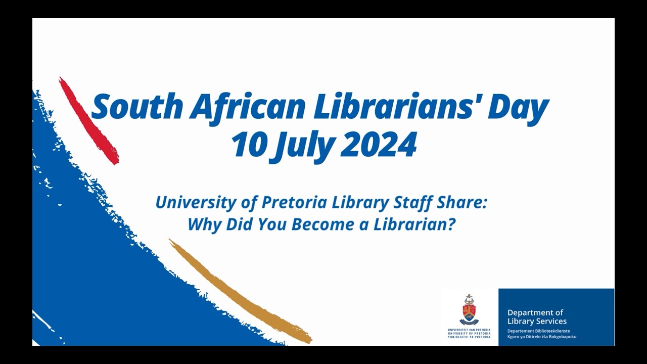 South African Librarians’ Day 10 July 2024 - YouTube