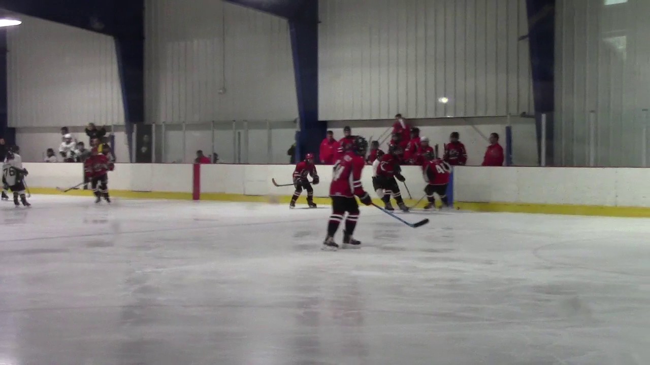 Scrimmage 01-22-17 vs Southpointe Rink Rats 0-4 Loss Period 1 - YouTube