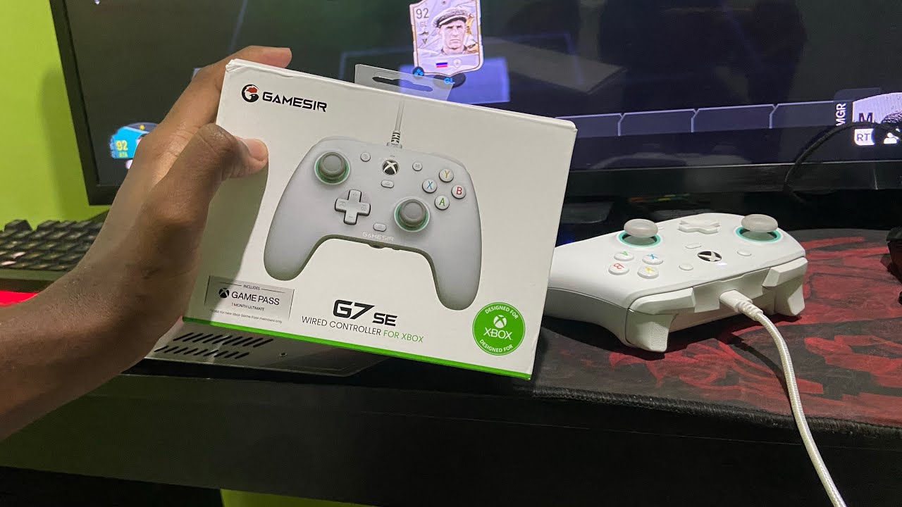 MELHOR CONTROLE DE XBOX?! UNBOXING DO MEU NOVO CONTROLE GAMESIR G7 SE ...
