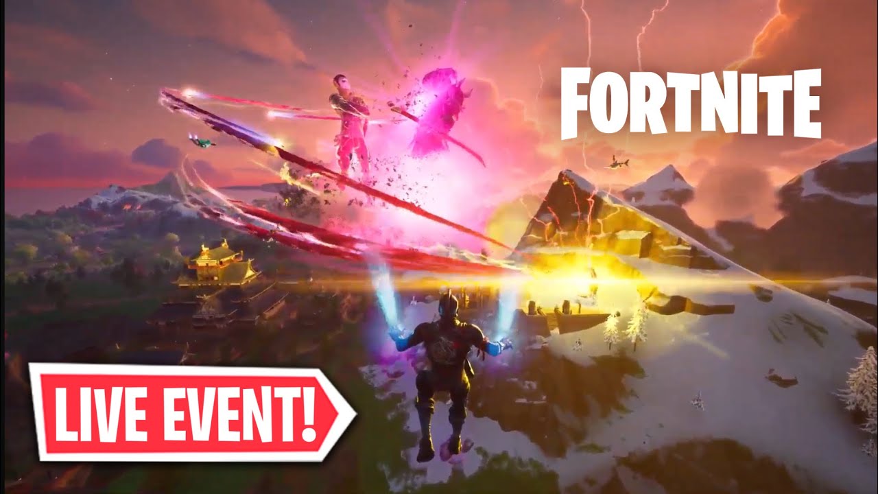 FORTNIGHT LIVE EVENT - YouTube