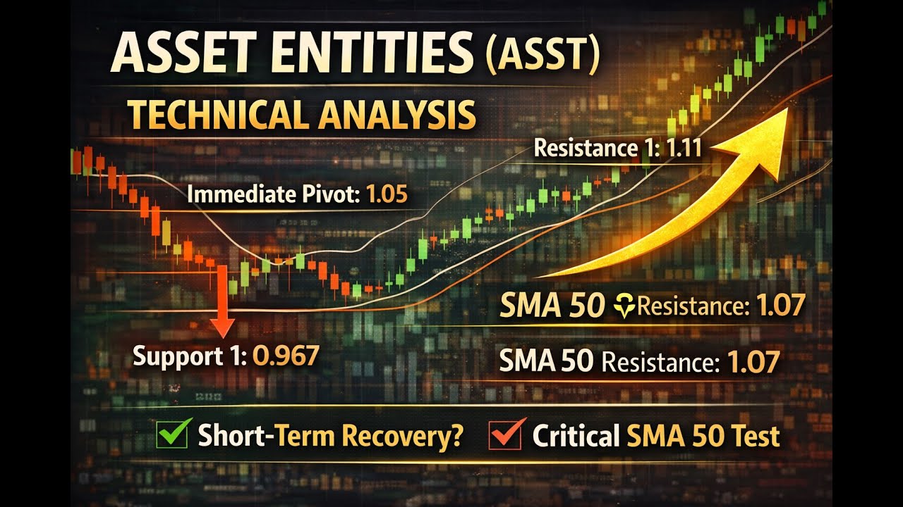 ASST Stock Technical Analysis | Asset Entities Inc. SMA 50 Test & Short ...