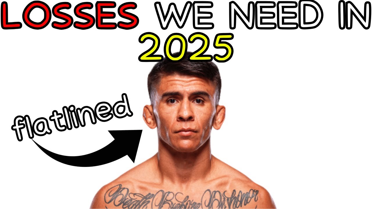 Top 5 Losses We NEED in 2025 UFC - YouTube