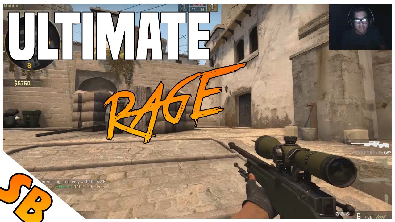 CS:GO - Ultimate Rage! *Beware headphone users* - YouTube