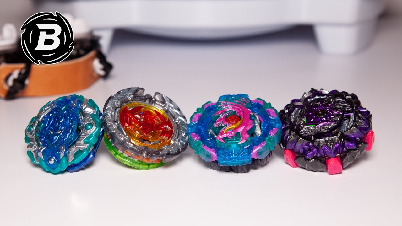 ALL DEFENSE TYPE Beyblade Pro Series Wave 1 - 7 Epic Tournament Battle ...