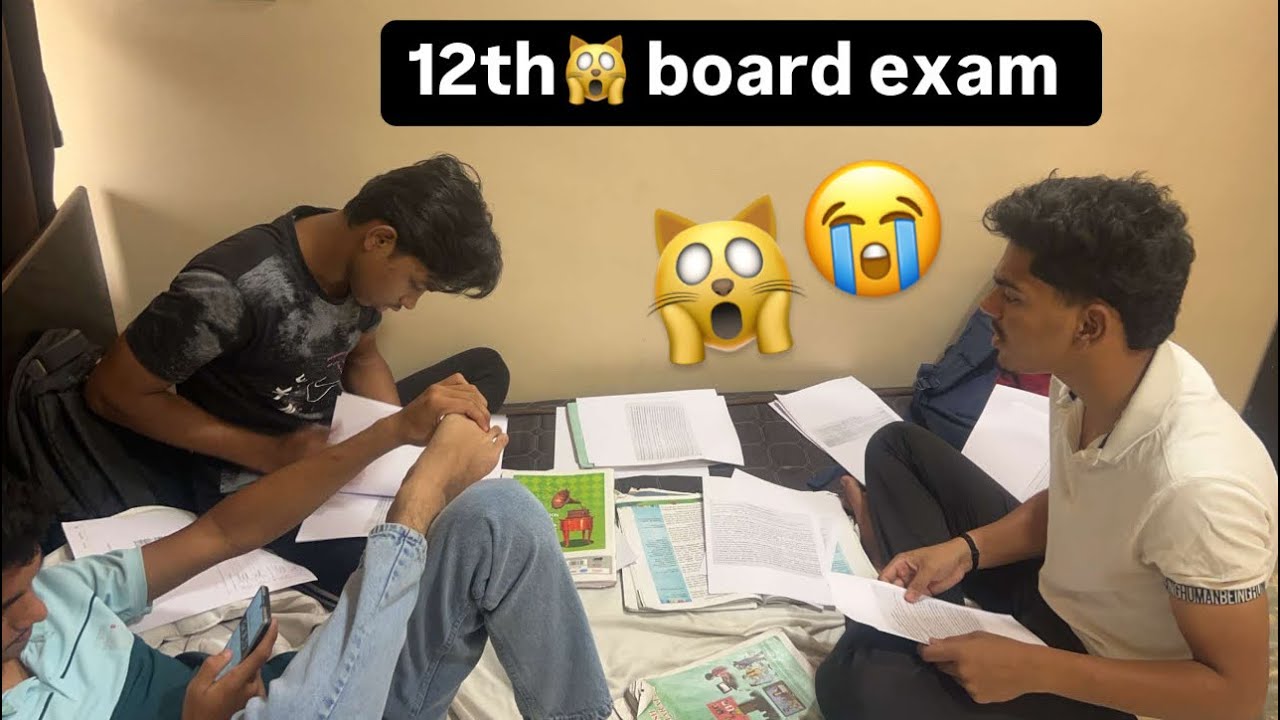 12th board exam vlogs 😭🙀full masti🤣😆Backchodi 🫶🫠#funny #tranding # ...