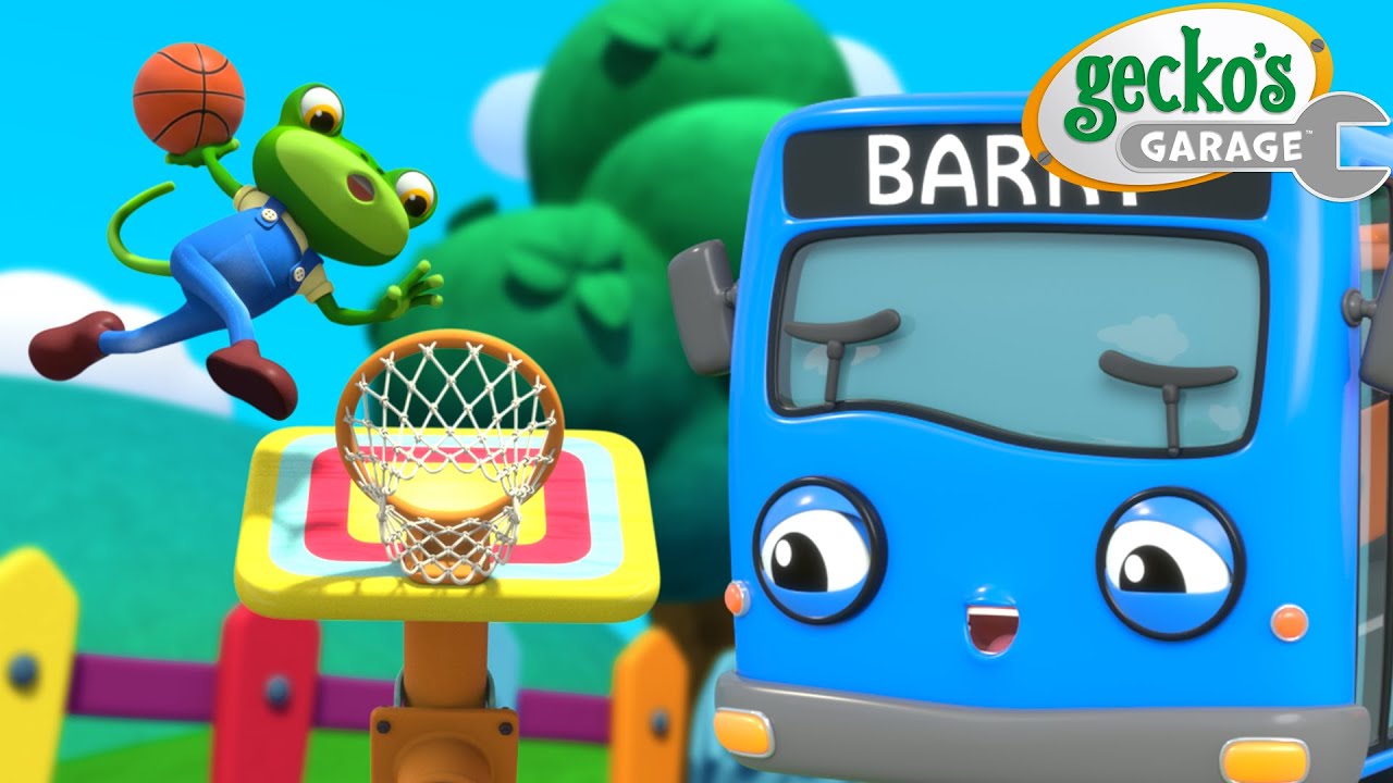 Basketball Boo Boo | Go Gecko's Garage! | Gecko's Adventures | Kids ...