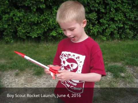 Boy Scout Rocket Launch 2016 - YouTube