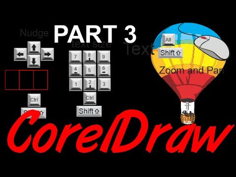 CorelDraw Tips & Tricks Aarow keys and Aarow keys in your number key ...