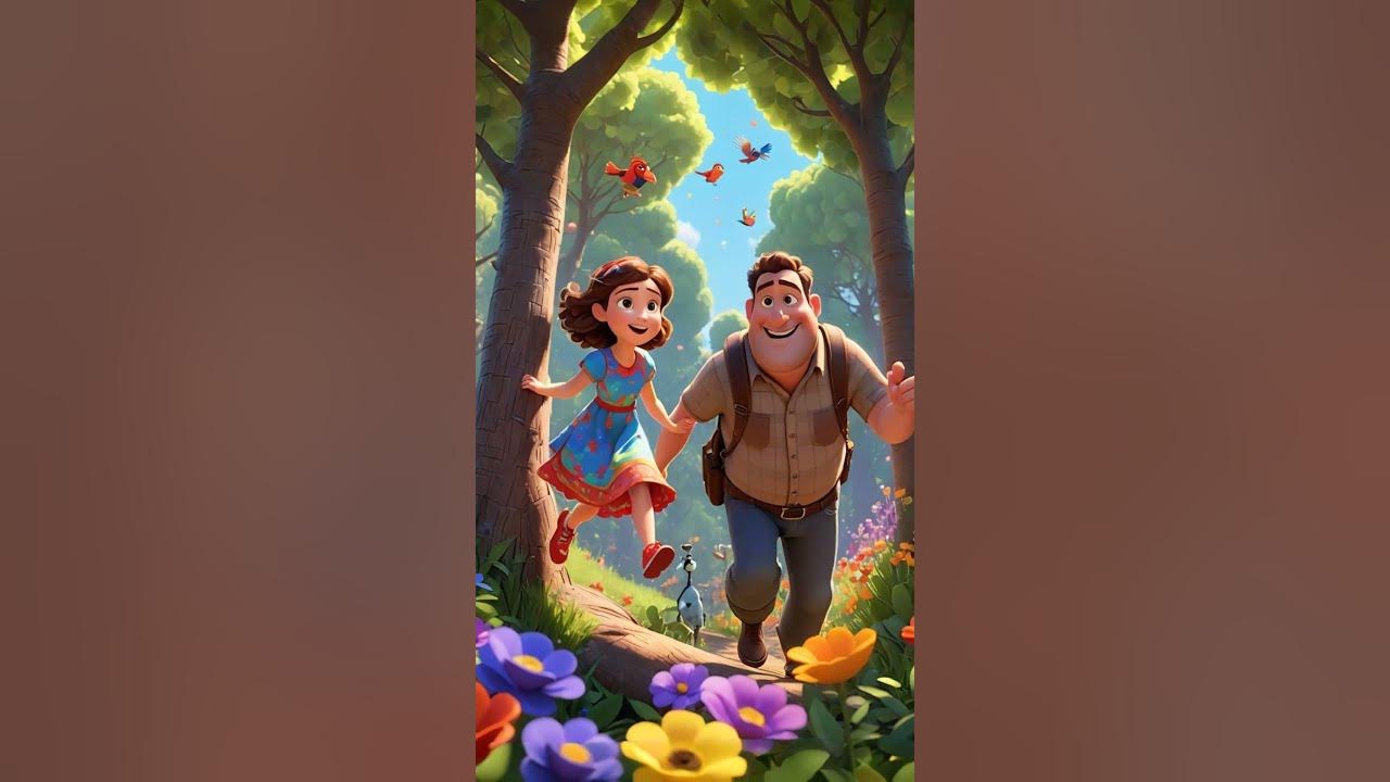 The Girl with the Red Shoes and the Gentle Giant | Bedtime Stories ...