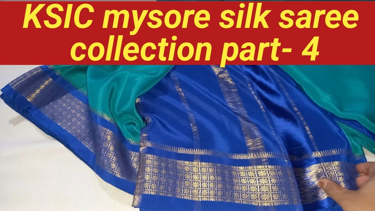 KSIC mysore silk saree collection - 4 | ಕೆ ಎಸ್ ಐ ಸಿ ಮೈಸೂರು ರೇಷ್ಮೆ ...
