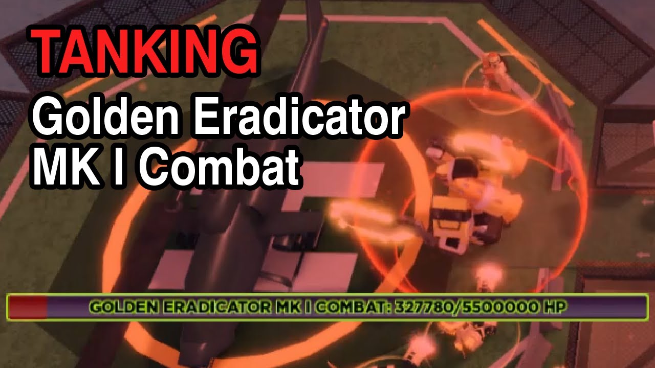 TANKING Golden Eradicator MK I Combat | Tower Defense X - YouTube