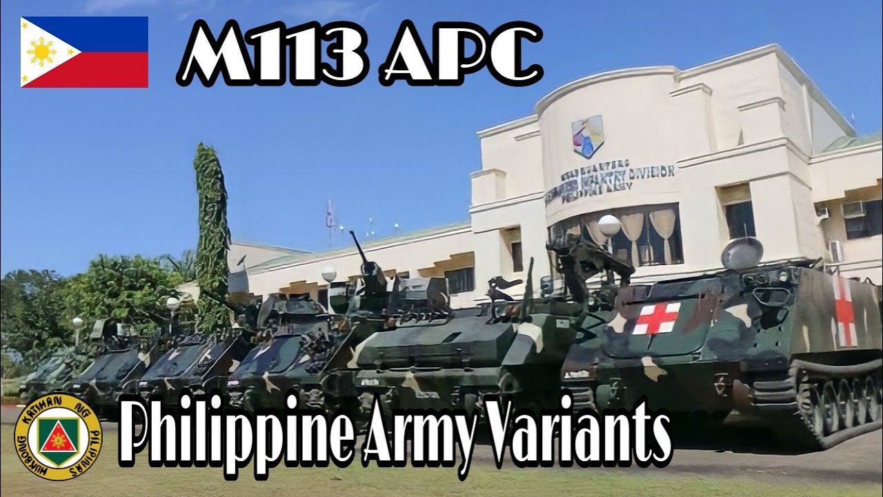 M113 APC's Philippine Army Variants - YouTube