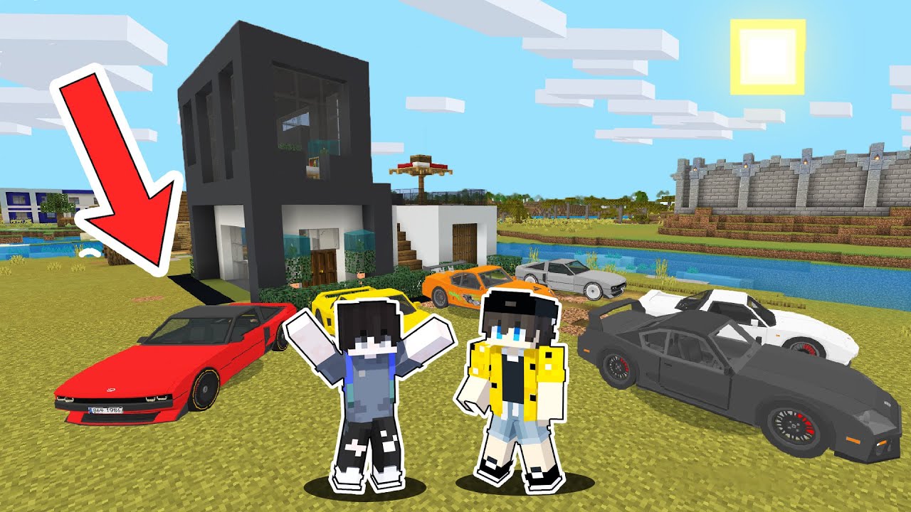 Binigyan ko ng SPORTS CAR si Ar Ar Plays sa Minecraft! (Tagalog) - YouTube