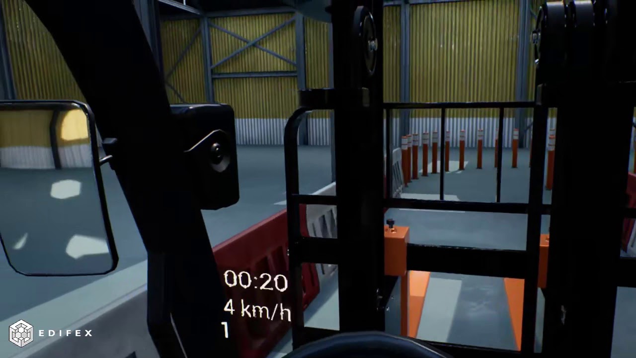 VR Forklift training - YouTube