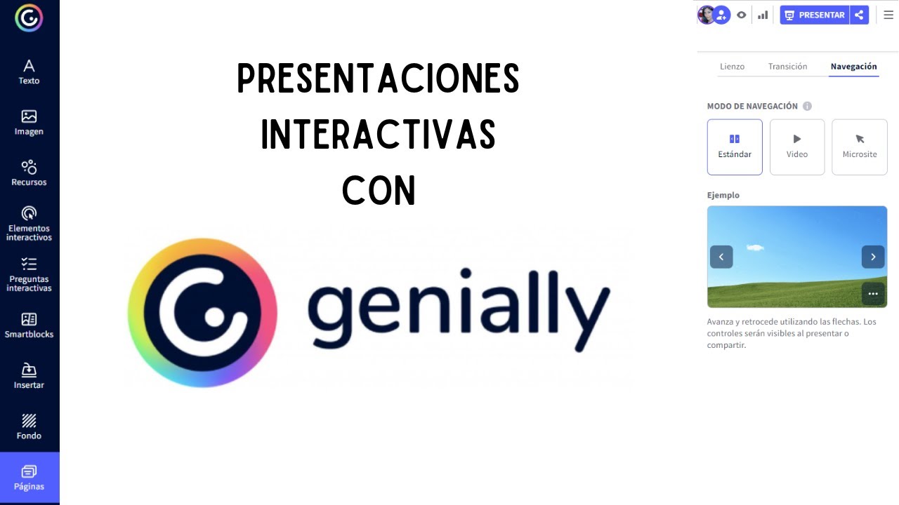 Genially presentación de ejemplo - YouTube