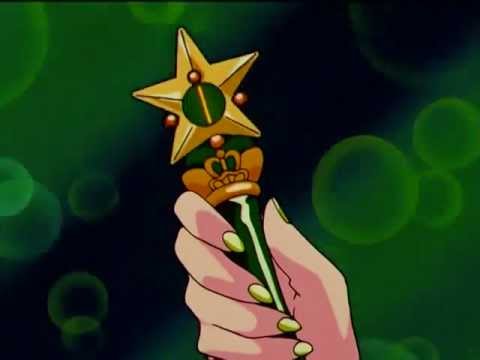 Sailor Jupiter Transformation and Attacks Season 2 (Japanese) HD - YouTube
