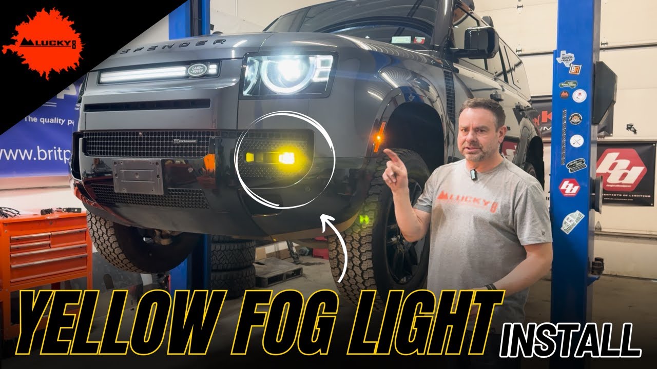 Upgrade Your Defender L663: Easy Install Guide for Yellow Fog Lights ...
