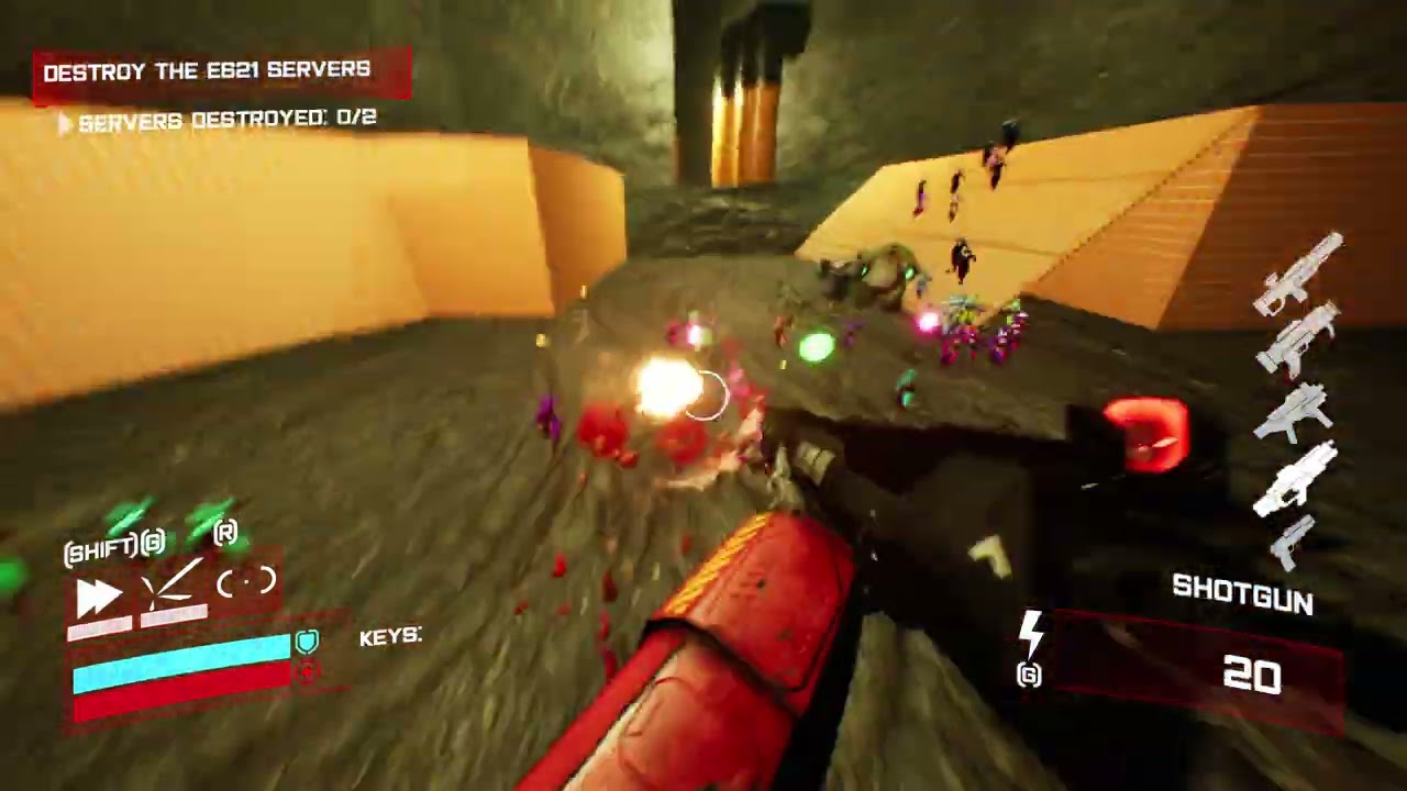 Furry apocalypse E1M4 work in progress prototype gameplay 1 - YouTube