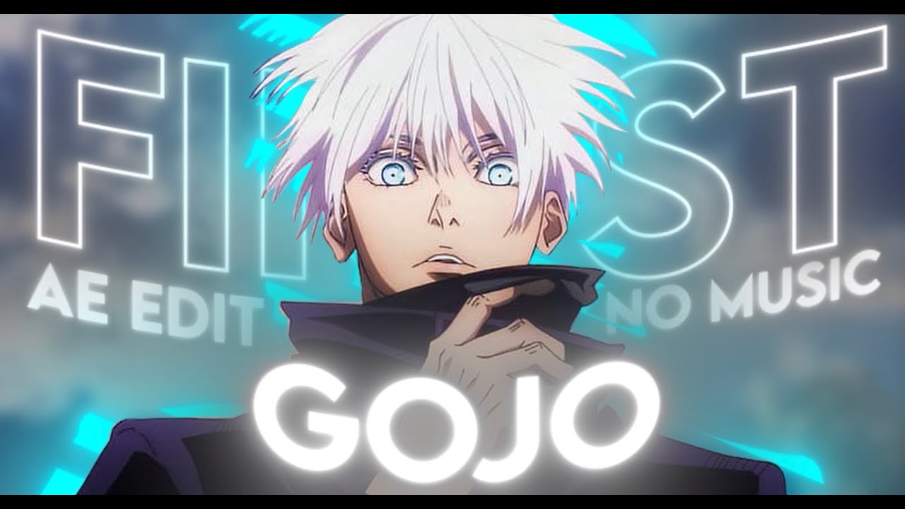 My First Ae Edit - Gojo Raw Style(+ project file) - YouTube