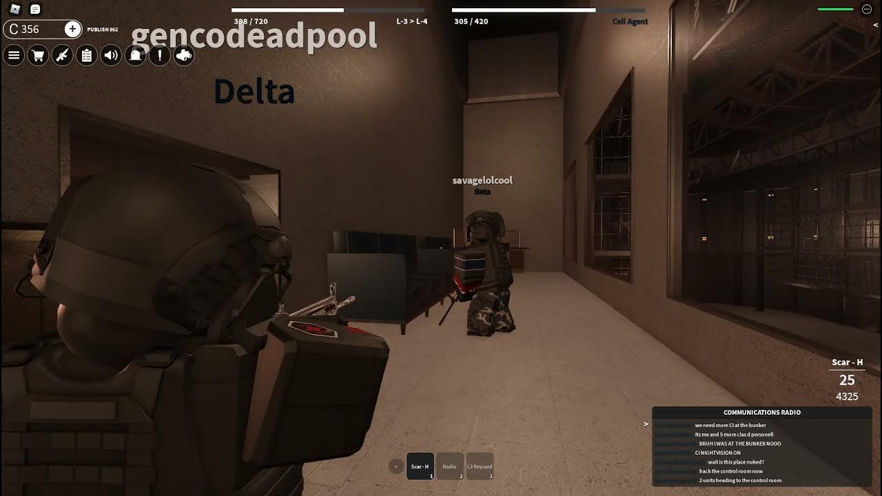 planting a c4 and hacking the control room in SCP: Roleplay roblox ...