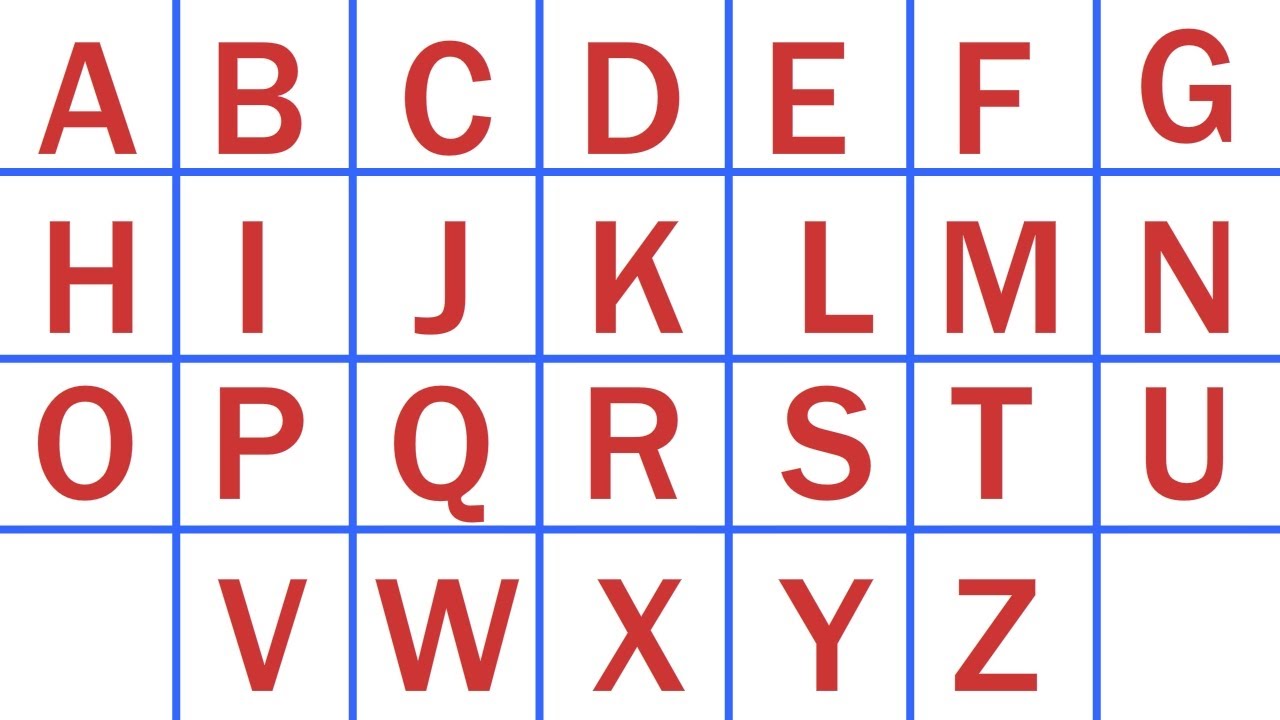 ABCD Alphabet learning | ABCDEFG | ABCD Learning | ABCDEFG Capital ...