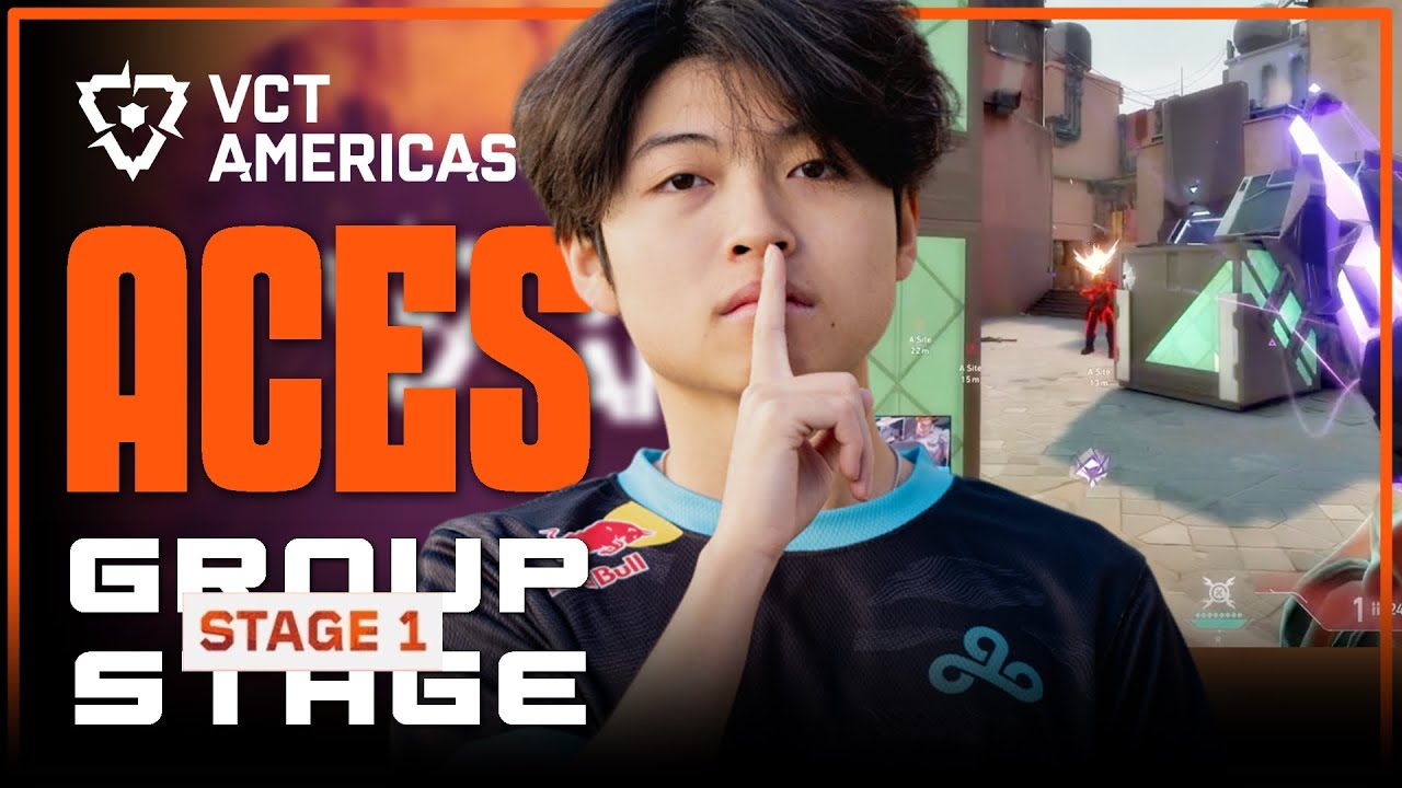 All ACES | '24 VCT Americas Stage 1: Group Stage - YouTube