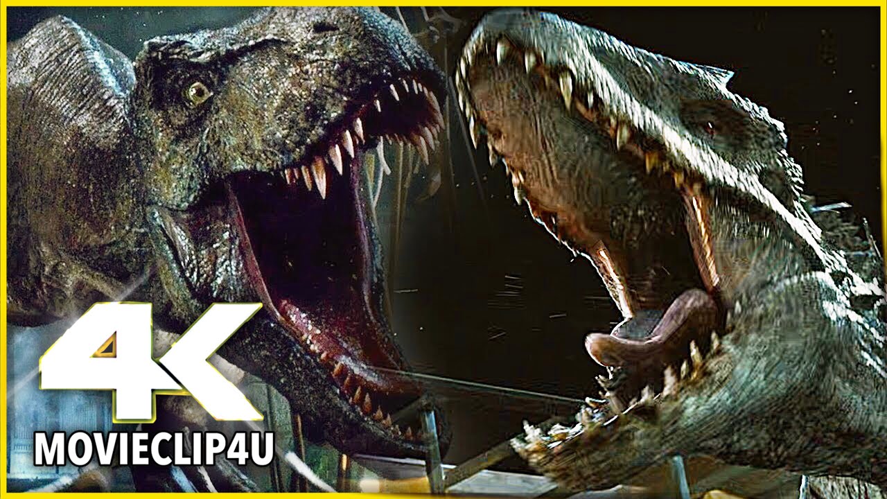 T Rex Vs Indominus Rex Jurassic World Blu Ray JURASSIC WORLD