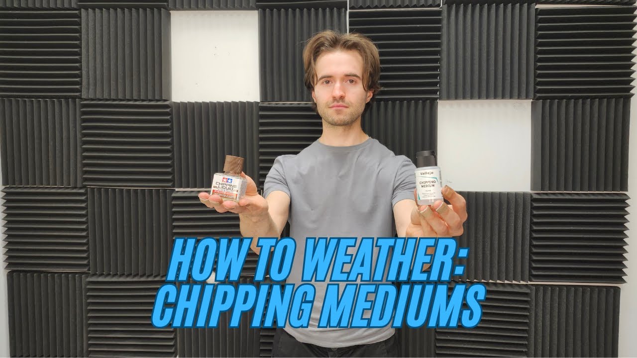 Easy Weathering: How to Use Chipping Medium on Scale Models - YouTube