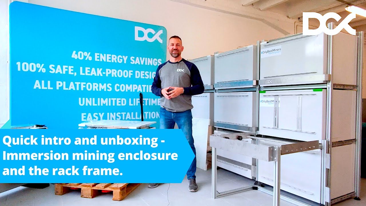 Immersion Mining Enclosure and the Rack frame | Quick intro - YouTube