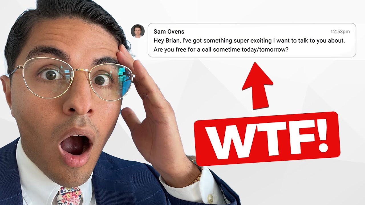 Sam Ovens asked me to partner with him… NOT CLICKBAIT (WeTube.com ...