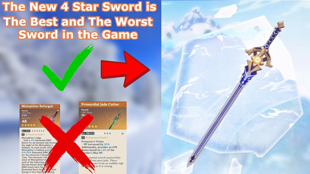 This New Sword is The Best and The Worst Weapon in The Game - YouTube