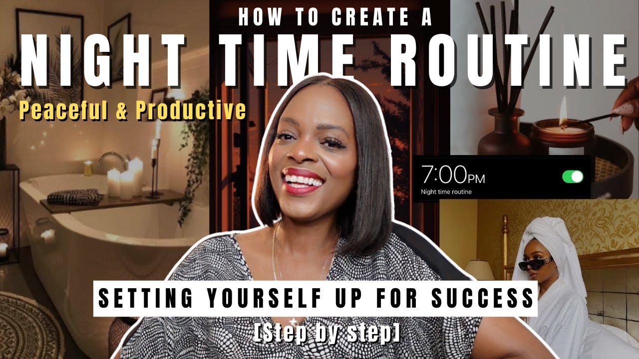 MY 7PM NIGHT TIME ROUTINE | realistic habits for a productive and cozy ...