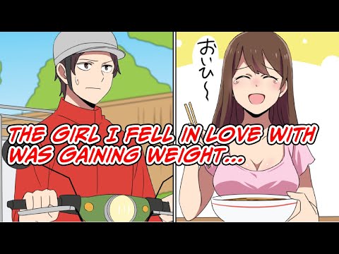 I fell in love with the woman that I delivered ramen to, but she kept gaining weight [Manga dub]