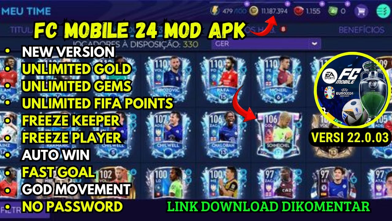 DOWNLOAD!! FC Mobile 24 MOD APK Cheats: Win Every Match Easily! VERSI ...