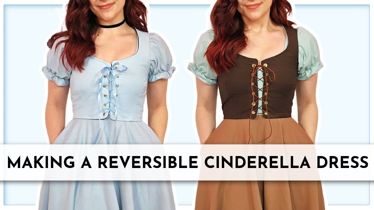 Making A Reversible Cinderella Dress | Betty Bodice & Cindy Dress ...