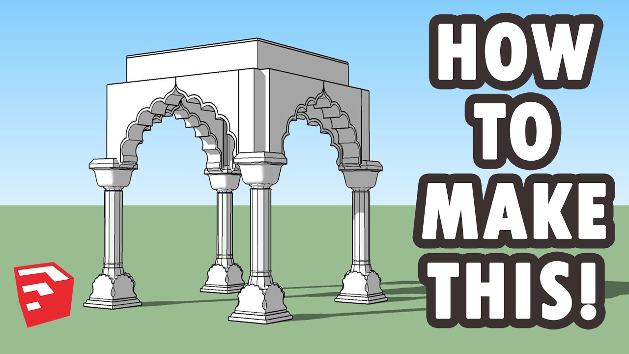 Modeling Indian Arch Using SketchUp No Extensions Needed YouTube modeling-indian-arch-using-sketchup-no-extensions-needed-youtube