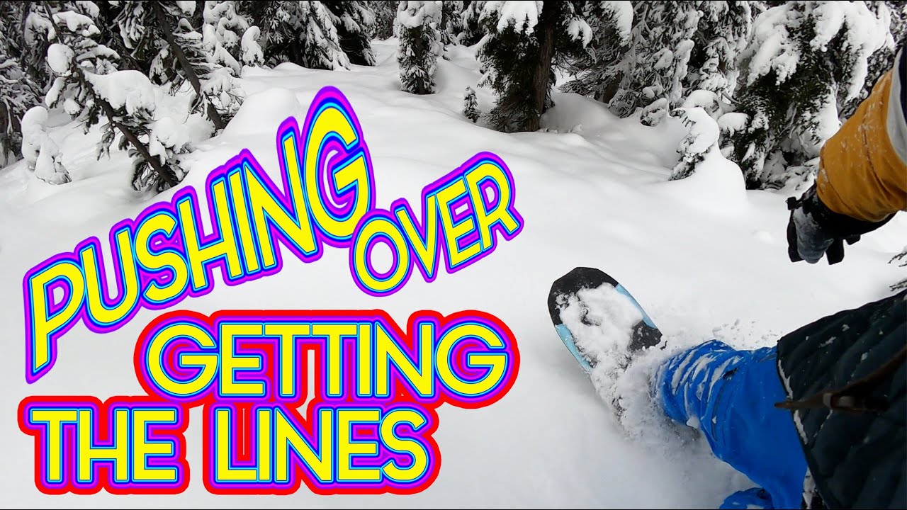 Pushing Over, Getting The Lines In The Andreas Woods - YouTube