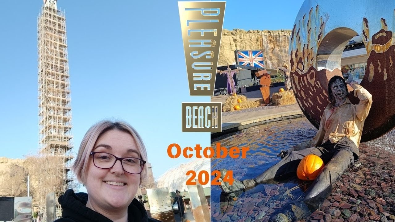 Blackpool Pleasure Beach | 22nd October 24 | Half Term | Very Quite ...
