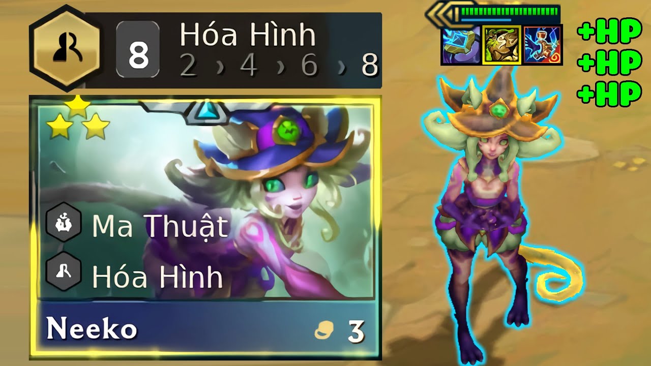 Neeko 8 HÓa HÌnh KÍnh NhẮm Ma PhÁp GiẬt SÉt Bay MÀu CẢ Map CỰc KhỎe